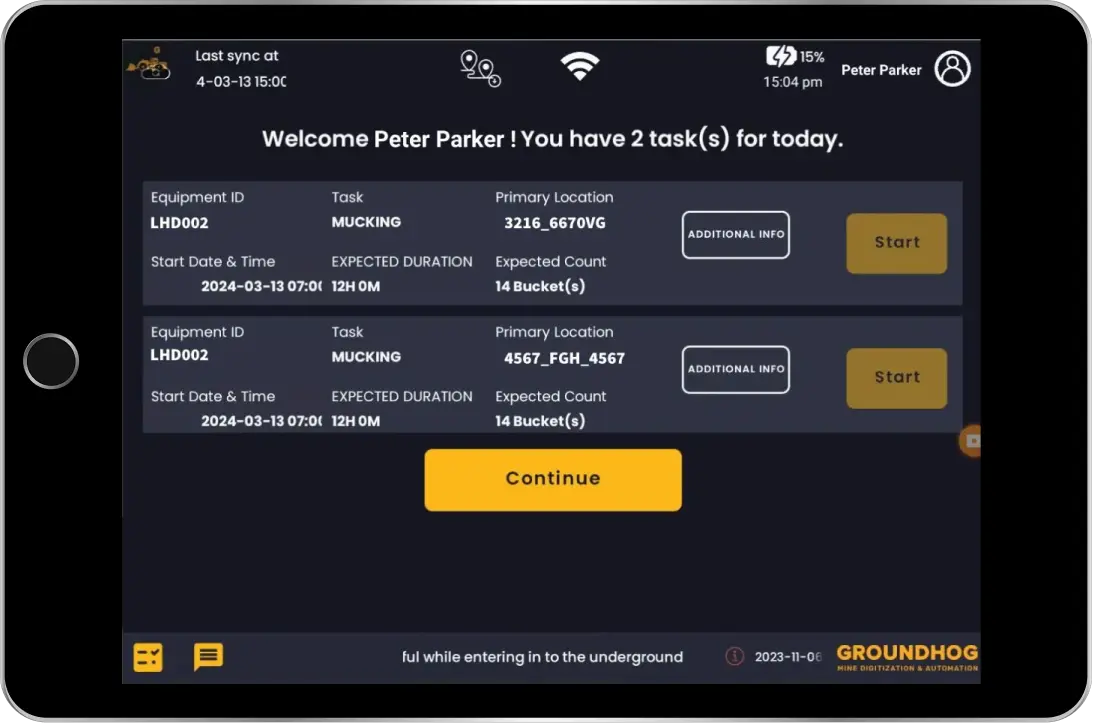 Underground FMS - Groundhog Apps
